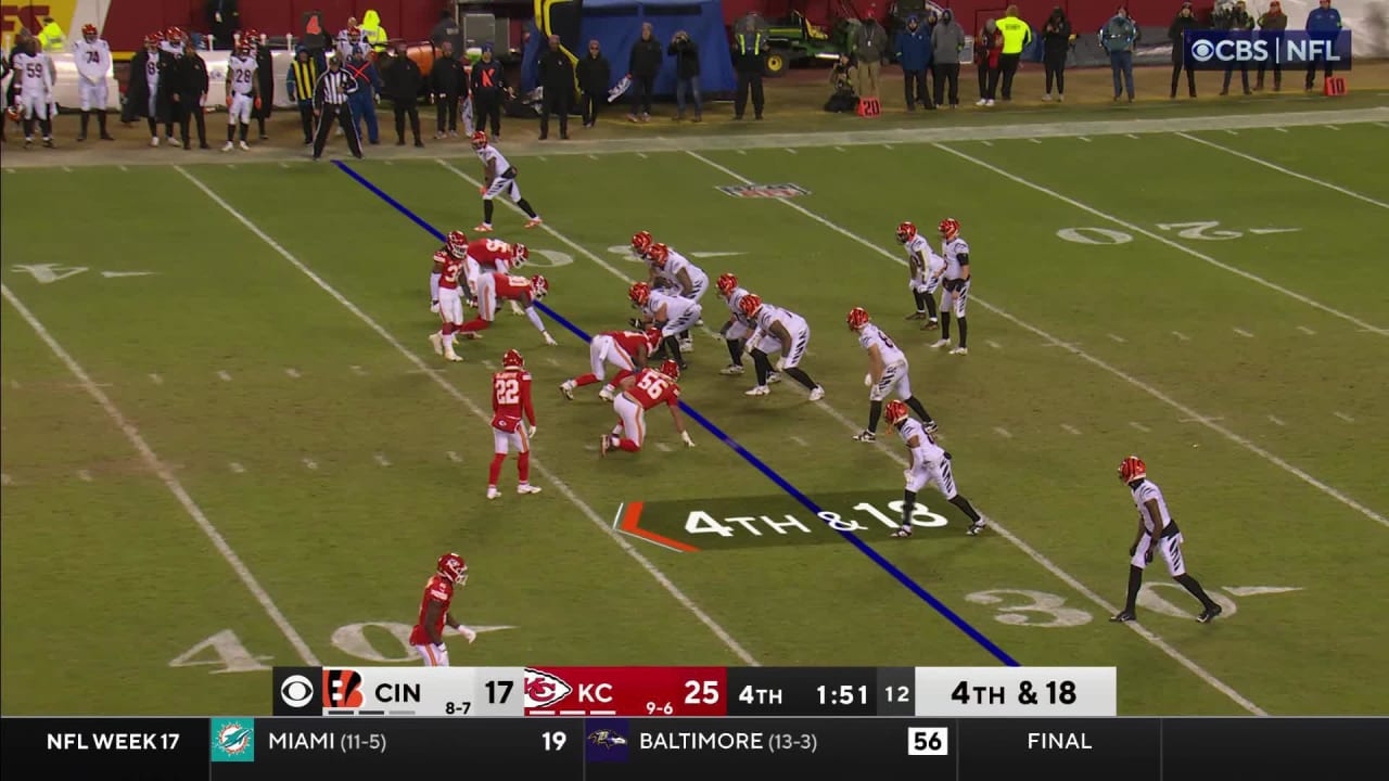 Fourth-and-18? No problem for Cincinnati Bengals quarterback Jake Browning and wide receiver ...