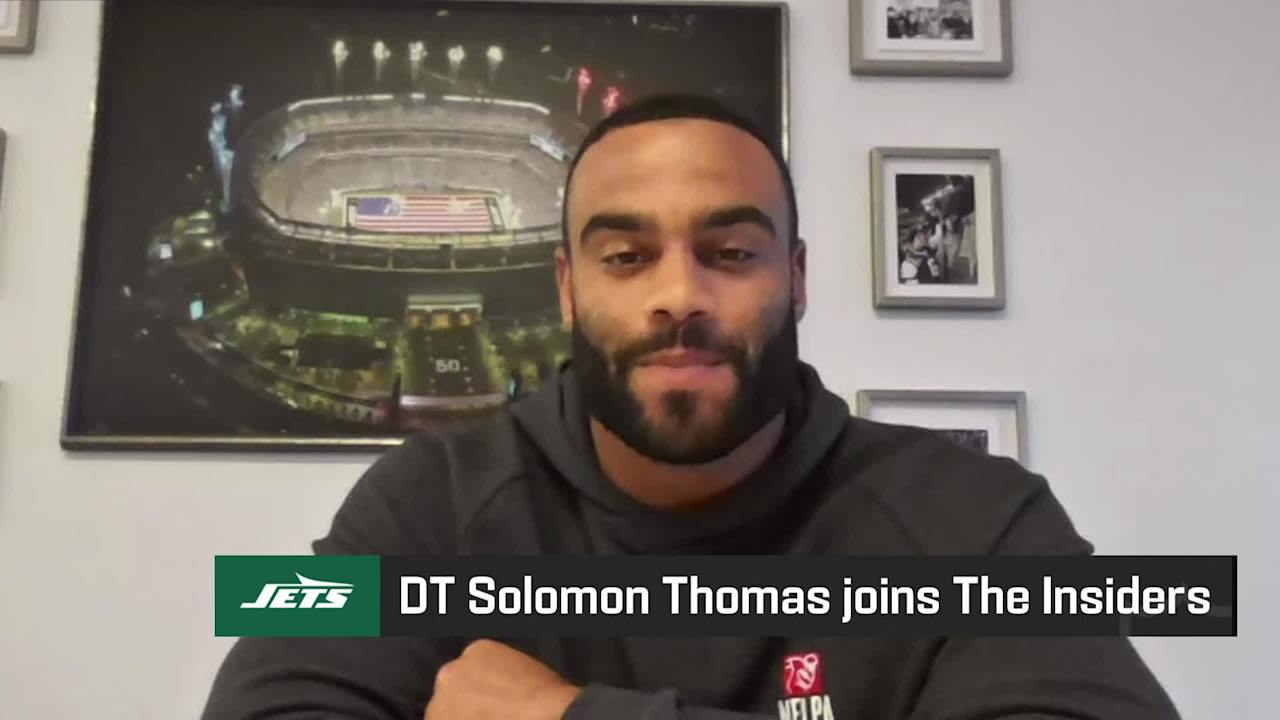 New York Jets defensive tackle Solomon Thomas joins 'The Insiders' to ...