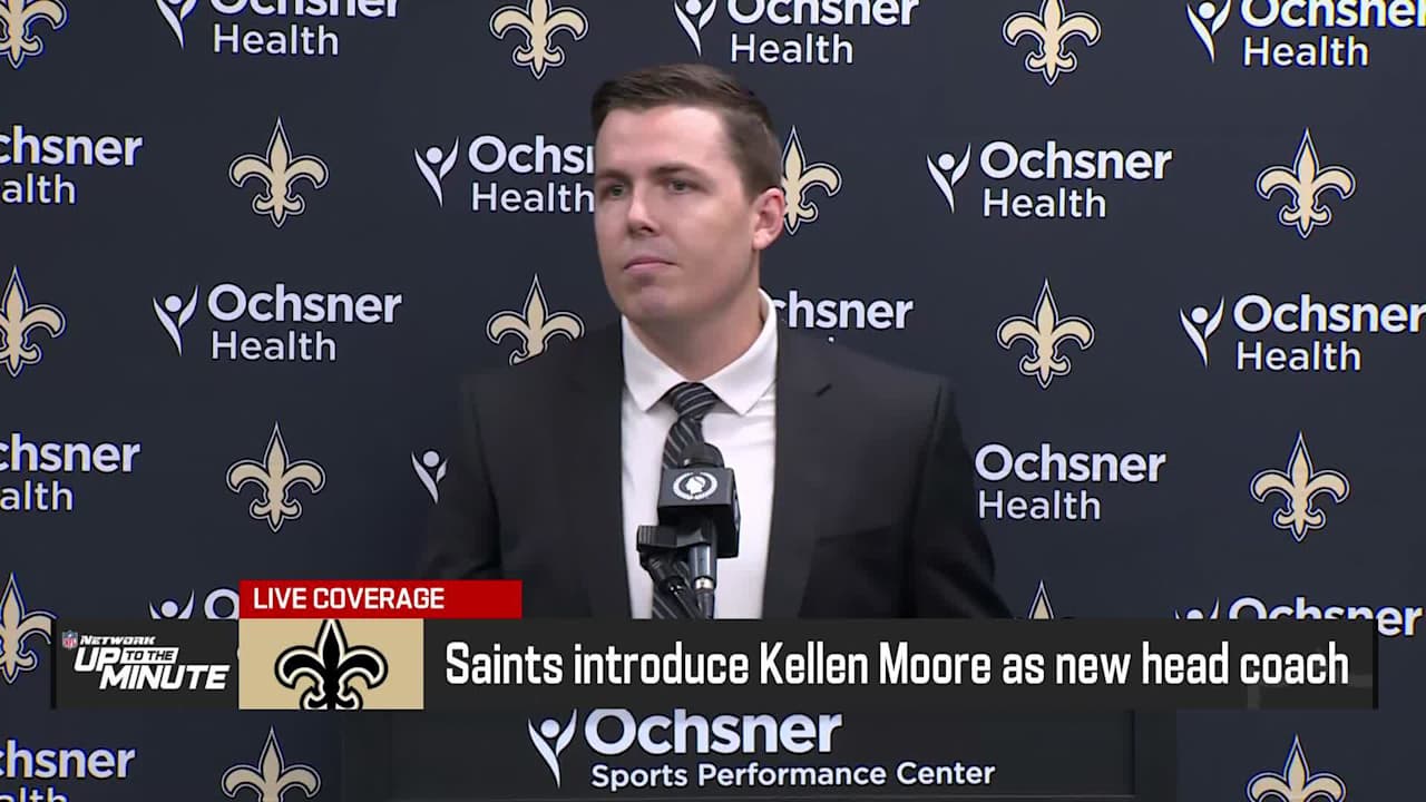 New Orleans Saints head coach Kellen Moore: 'As a player, I always ...