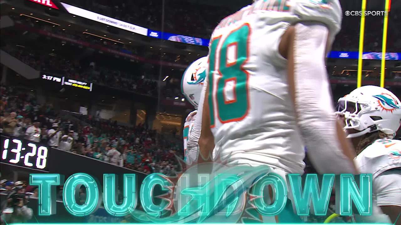 Miami Dolphins running back Ollie Gordon II gets his first career ...