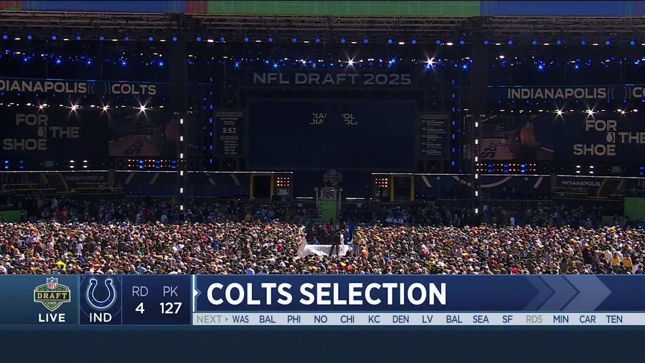 Indianapolis Colts select offensive tackle Jalen Travis with No. 127 ...