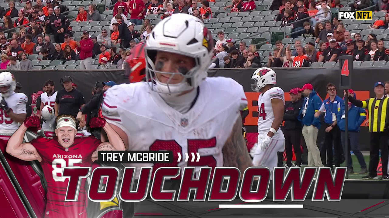Arizona Cardinals tight end Trey McBride's 11th Touchdown catch of 2025 ...
