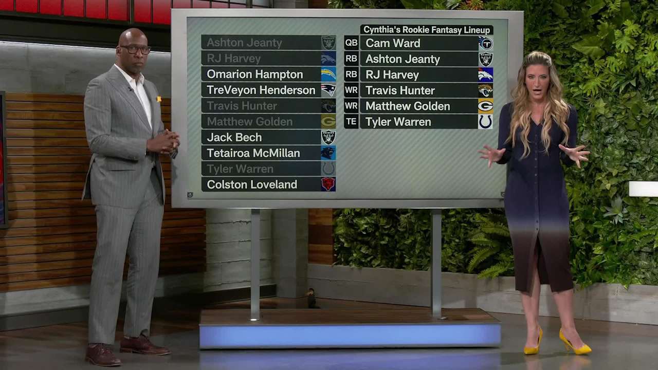 NFL Network's Cynthia Frelund's projections for top fantasy football ...