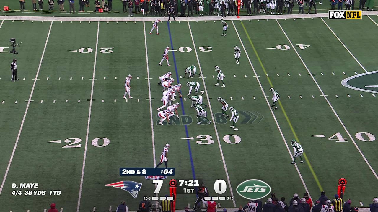 New England Patriots wide receiver Efton Chism III's first NFL catch ...