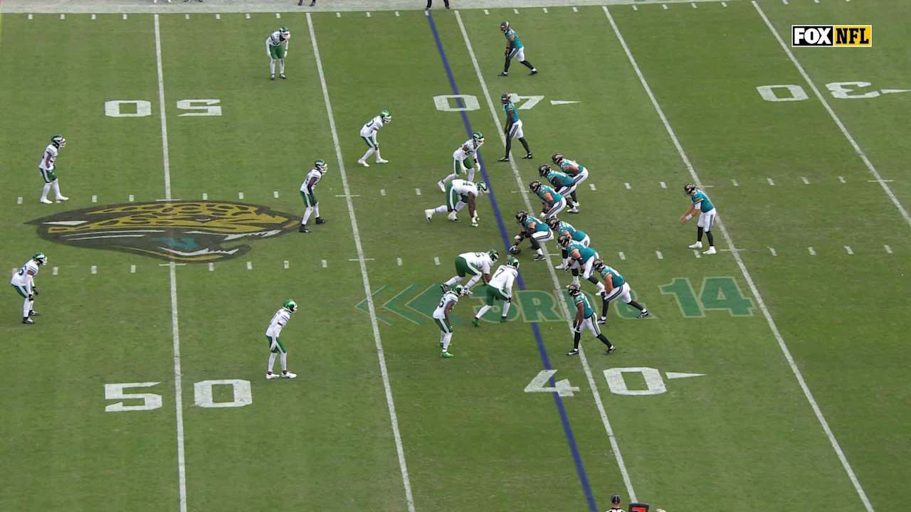 New York Jets safety Jalen Mills tracks down Mac Jones' deep heave for ...