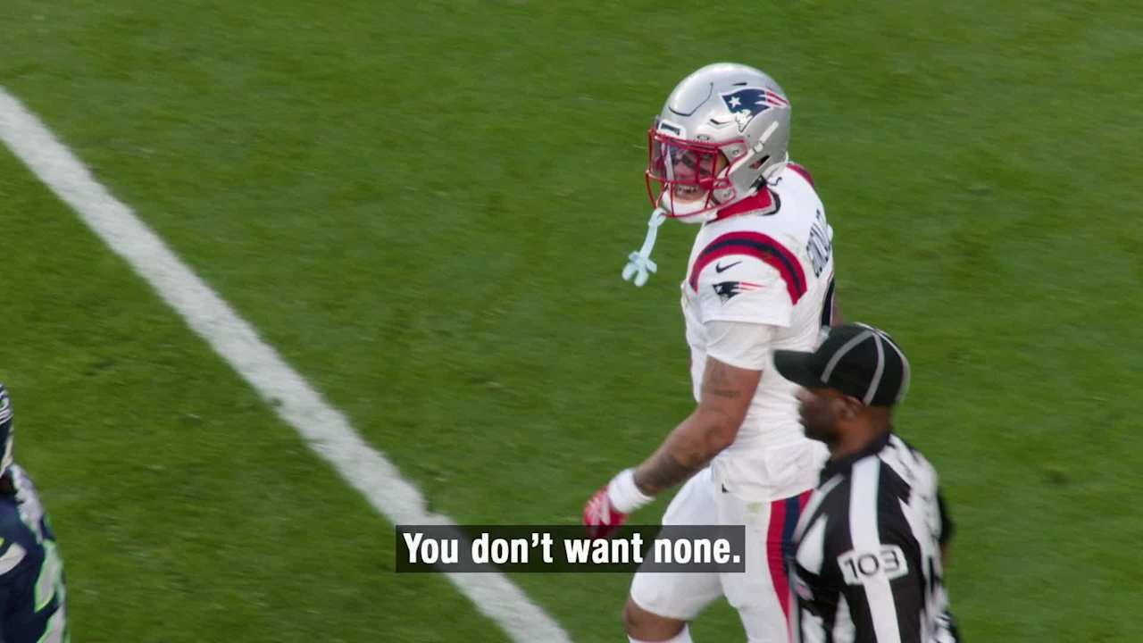 Mic'd Up: New England Patriots react to cornerback Christian Gonzalez ...