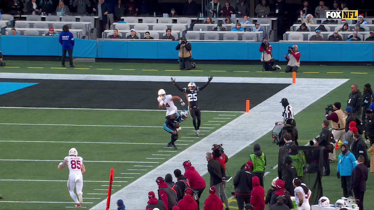 Carolina Panthers safety Demani Richardson's clutch INT late in 4th ...