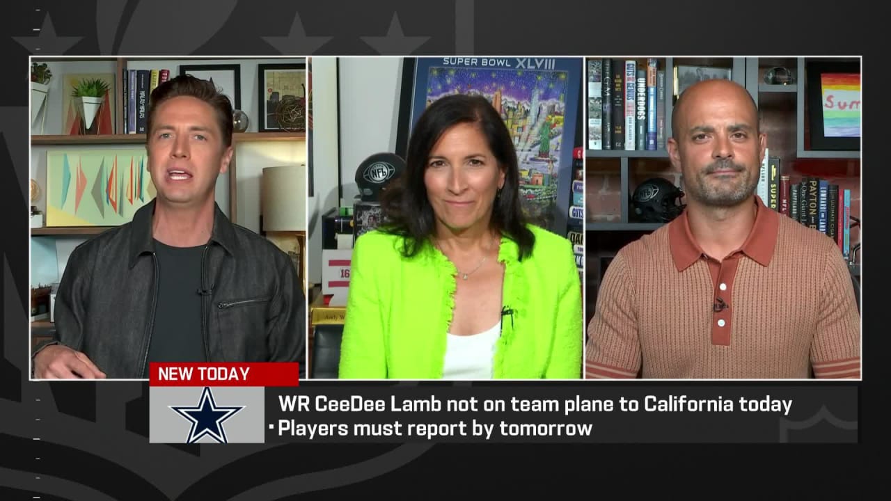 NFL Network insider Tom Pelissero: Dallas Cowboys wide receiver CeeDee Lamb wasn't on Cowboys ...