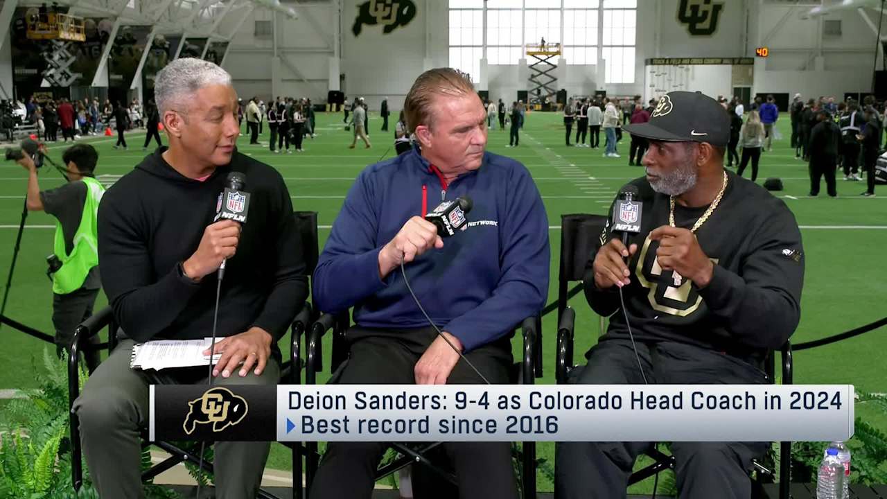 Colorado Buffaloes head coach Deion Sanders: Quarterback Shedeur ...