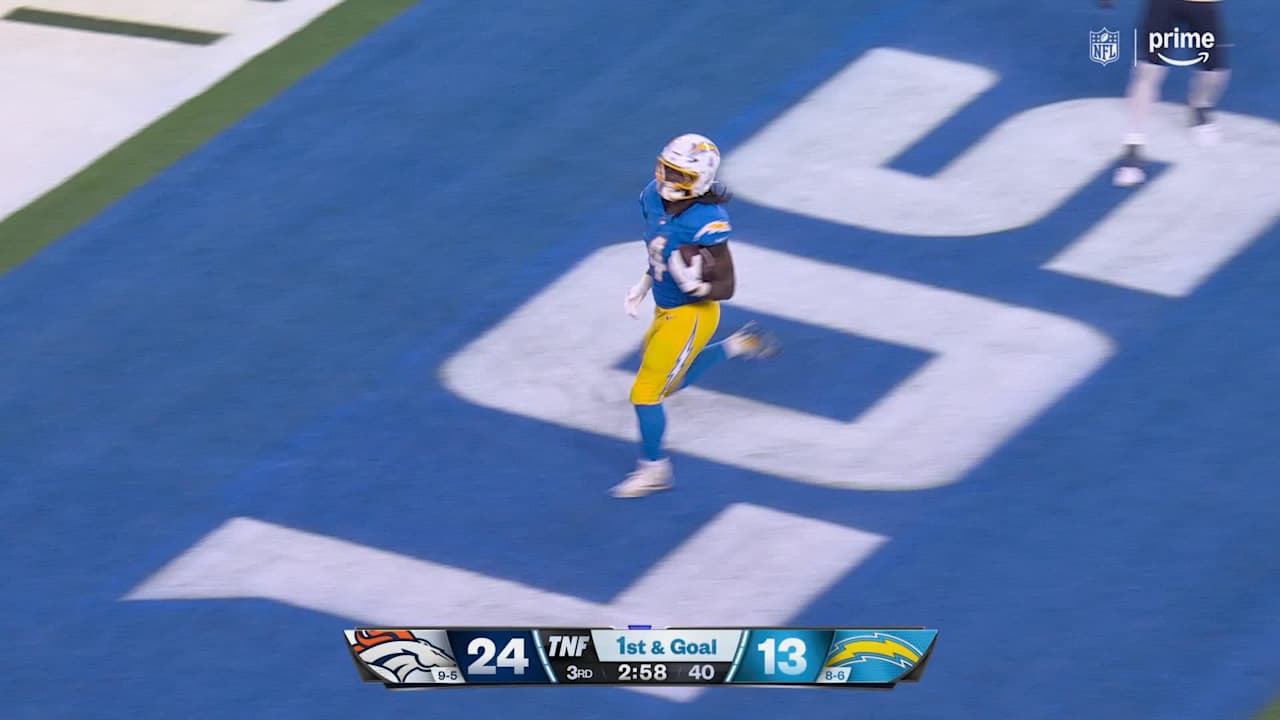 Los Angeles Chargers running back Gus Edwards' best plays from 2 ...