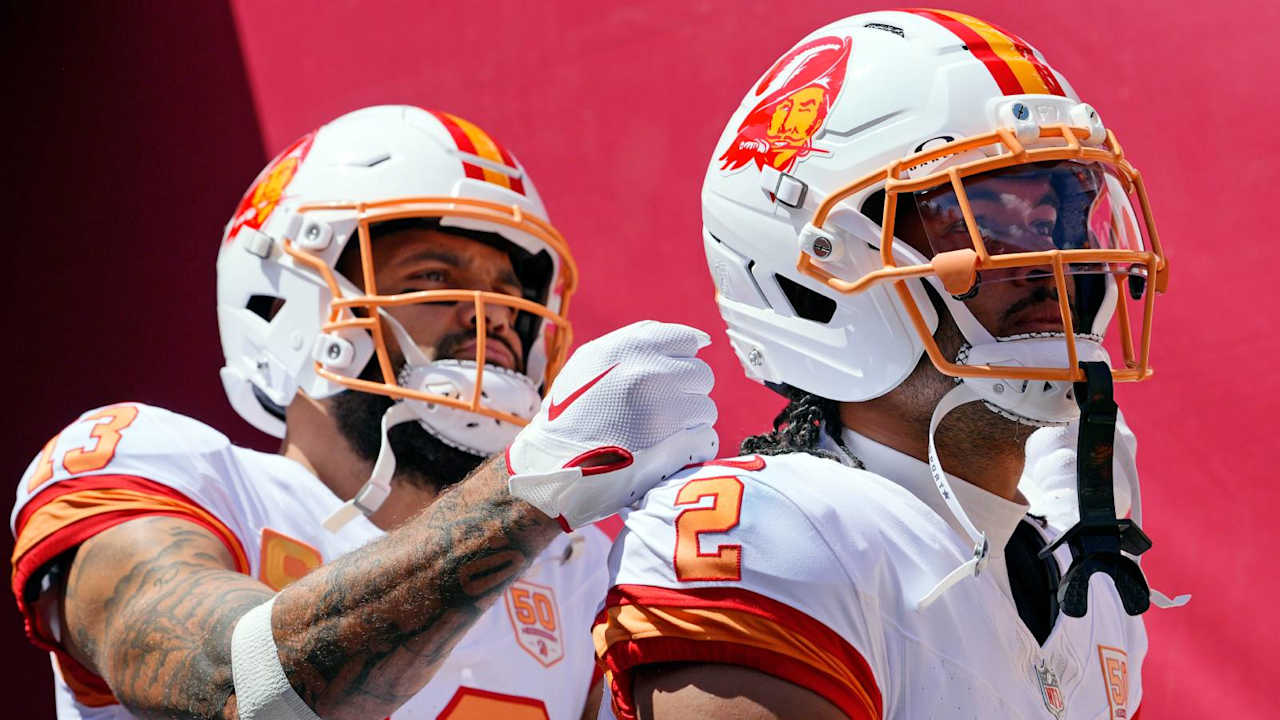 Buccaneers WRs Mike Evans, Emeka Egbuka questionable vs. Lions with ...