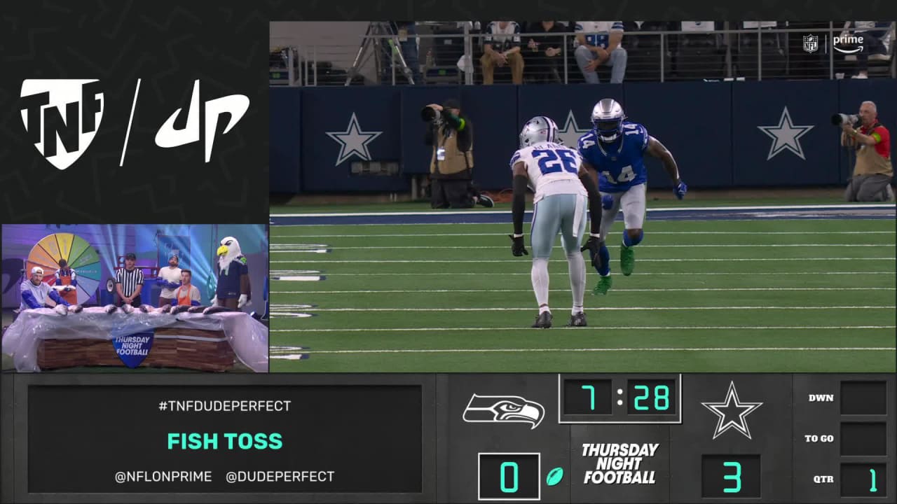 Dude Perfect crew reacts to Seattle Seahawks wide receiver DK Metcalf's ...