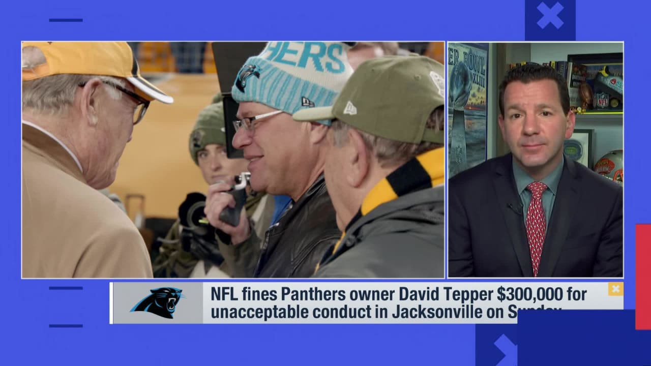NFL Network Insider Ian Rapoport: NFL fines Carolina Panthers owner ...