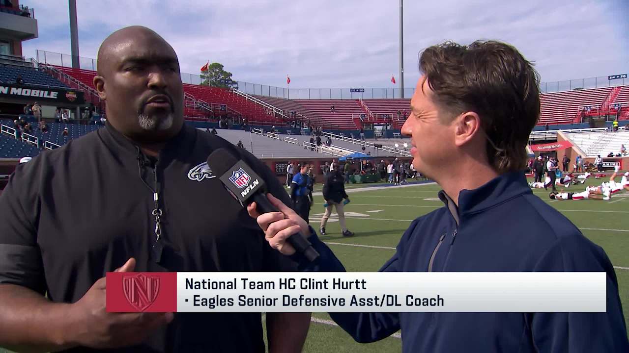 Philadelphia Eagles defensive assistant coach and defensive lineman ...