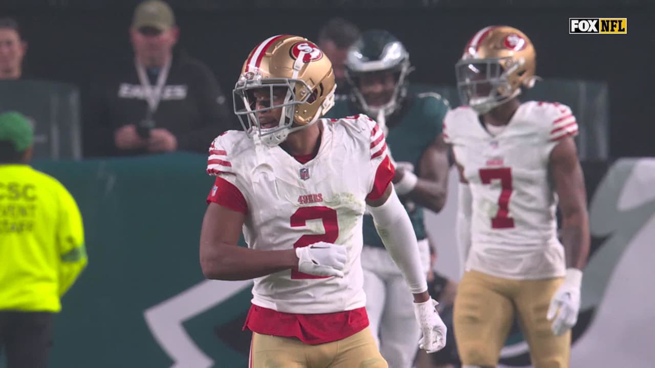 San Francisco 49ers cornerback Deommodore Lenoir's hit-stick tackle ...