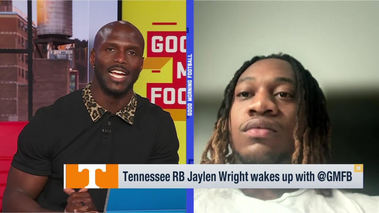 Tennessee running back Jaylen Wright discusses his experience at combine