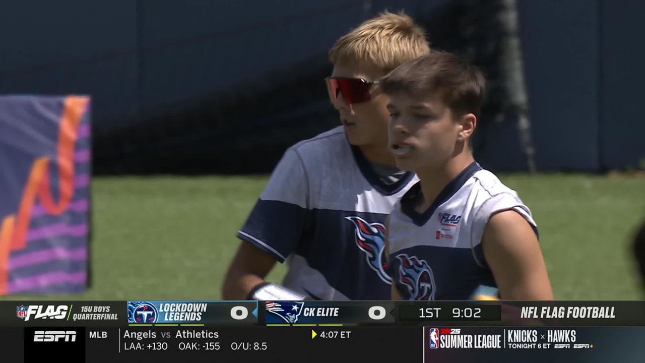 Lockdown Legends Elite defensive back Jace Shawler hawks CK Elite's ...