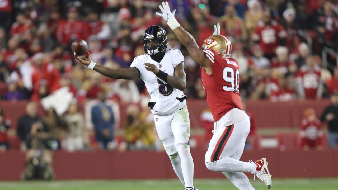Ravens Qb Lamar Jackson Puts Up Mvp Performance In Baltimores