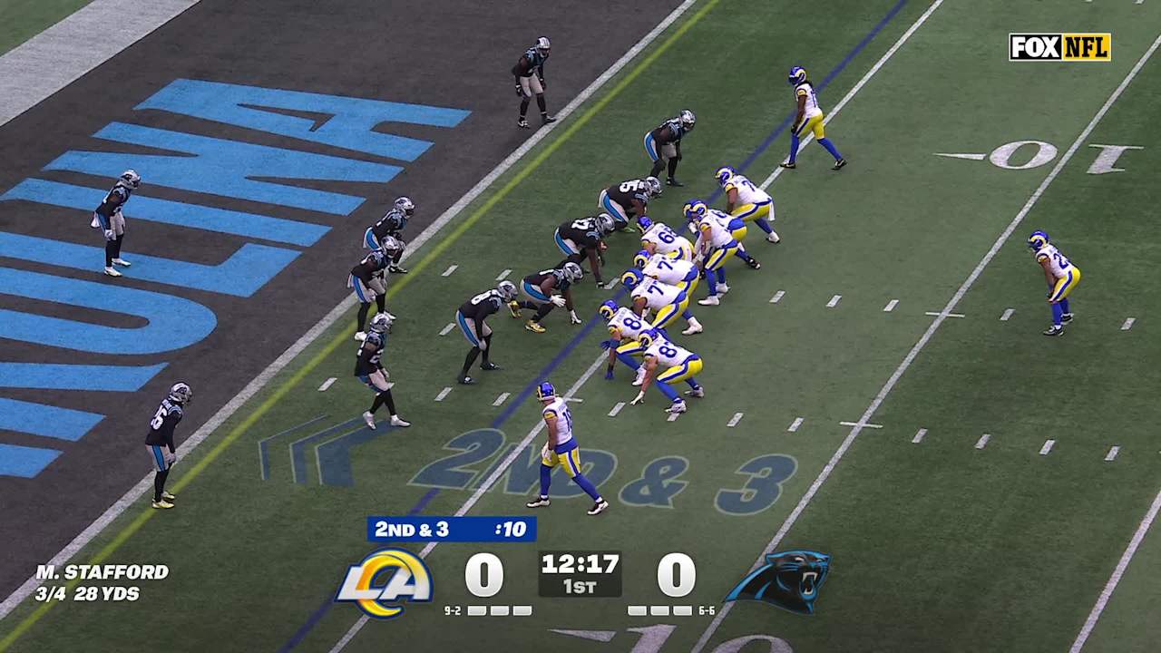 Los Angeles Rams wide receiver Davante Adams' 13th touchdown catch of ...