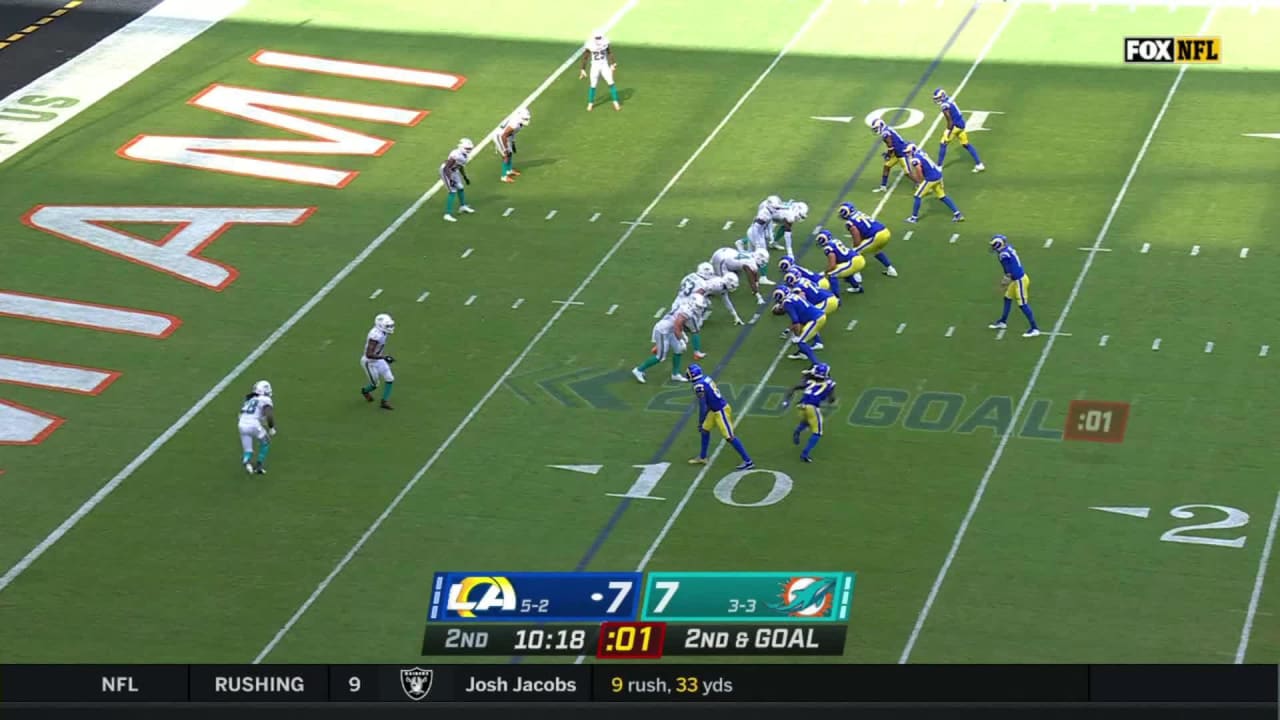 Every Miami Dolphins linebacker Andrew Van Ginkel touchdown during his ...