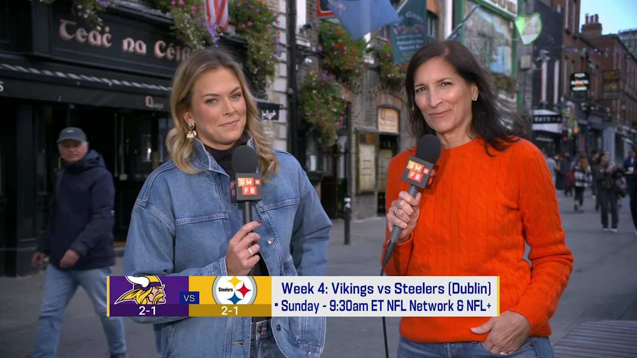 'GMFB' sets the stage for Minnesota Vikings-Pittsburgh Steelers in ...