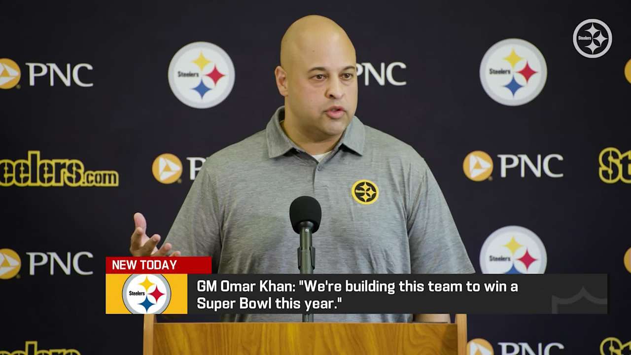 Pittsburgh Steelers general manager Omar Khan: 'We're building this ...