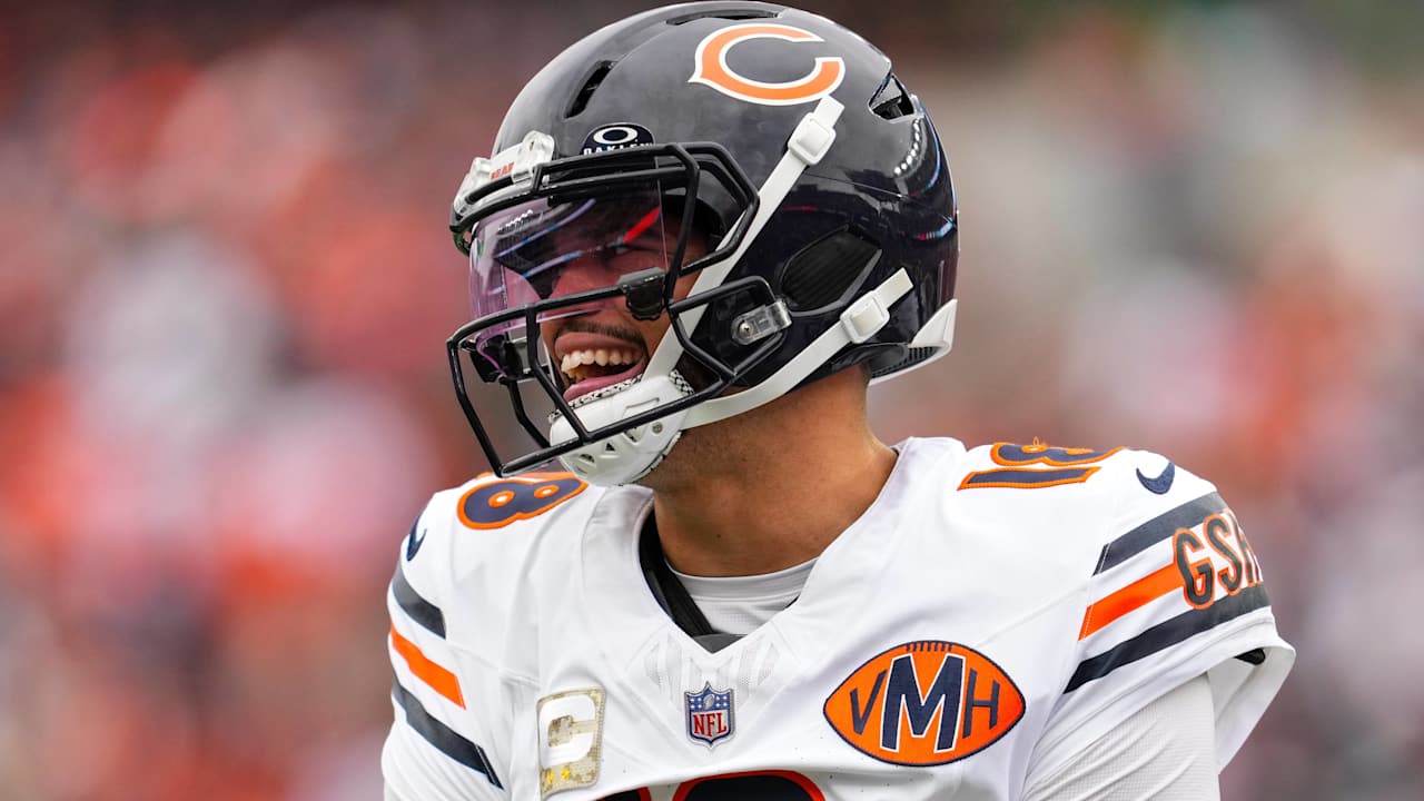 Caleb Williams says 5-3 Bears have 'different vibe' this year after series of close wins