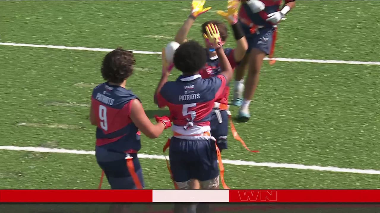 CK Elite Patriots quarterback Jaden Doherty TD pass to wide receiver ...