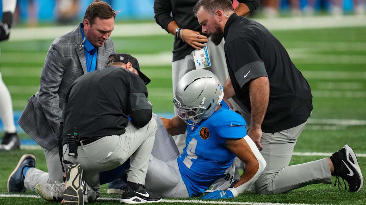 NFL news roundup: Lions Amon-Ra St. Brown (ankle) has short-term injury ...