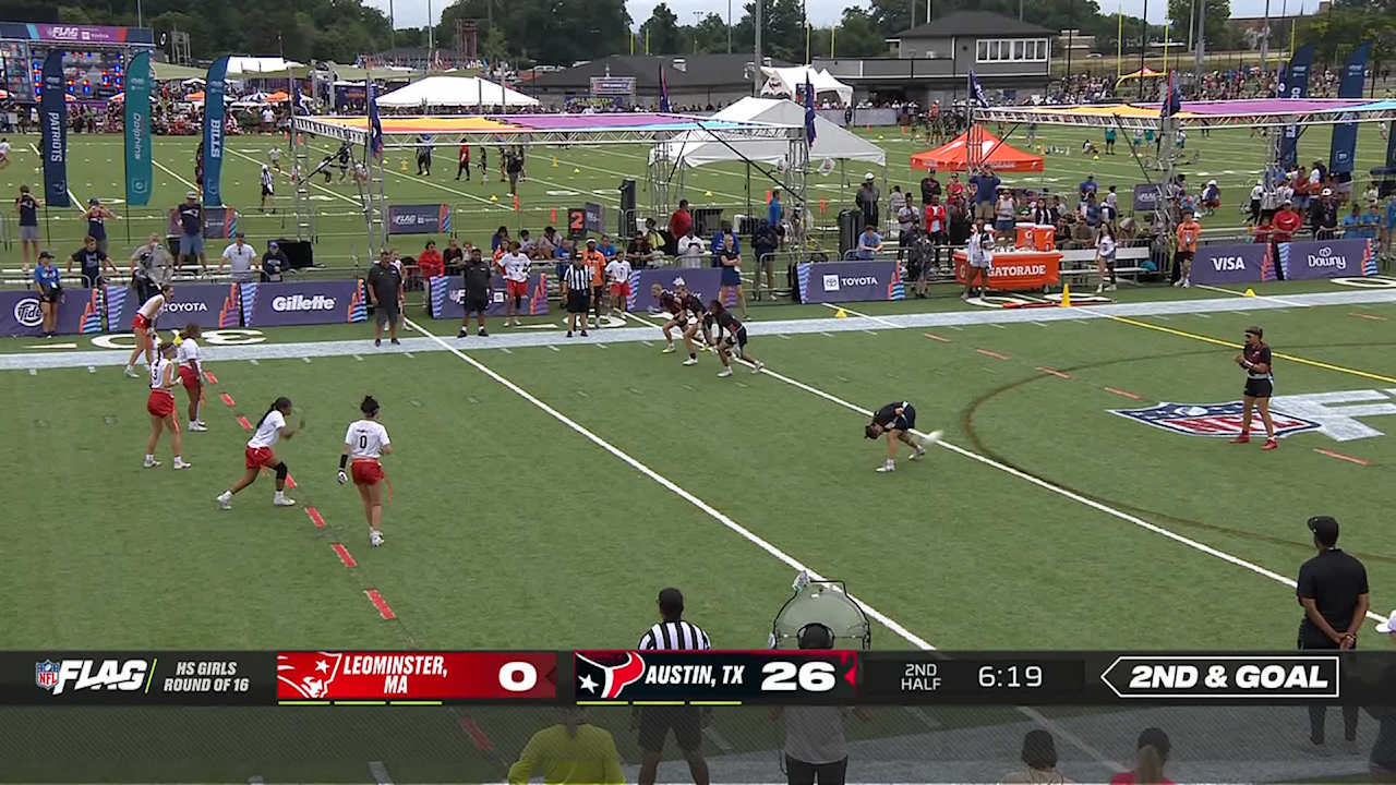 MVP Emery Beckett's top plays from NFL Flag Championships