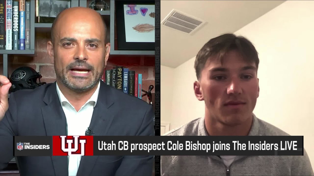 Utah safety Cole Bishop joins 'The Insiders' to discuss draft prep and ...