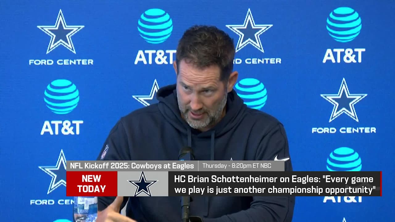 Dallas Cowboys head coach Brian Schottenheimer shares expectations ...