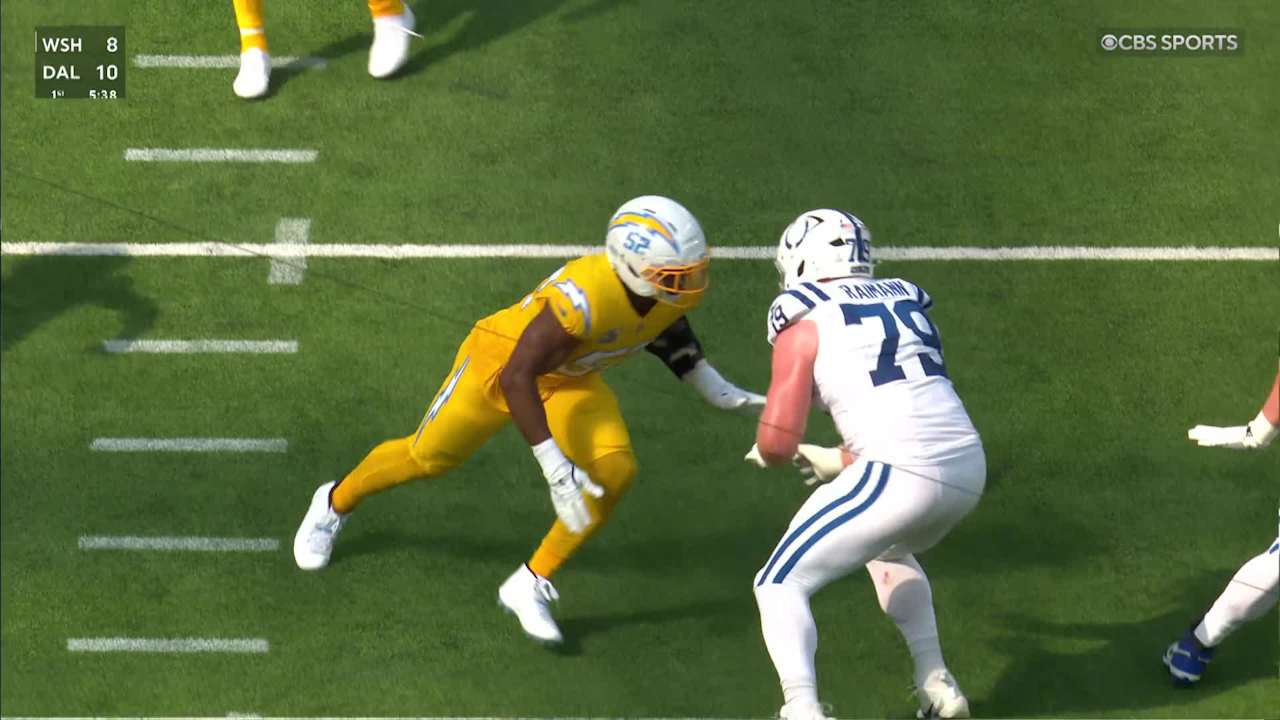 Return of the Mack! Los Angeles Chargers Khalil Mack first sack since ...