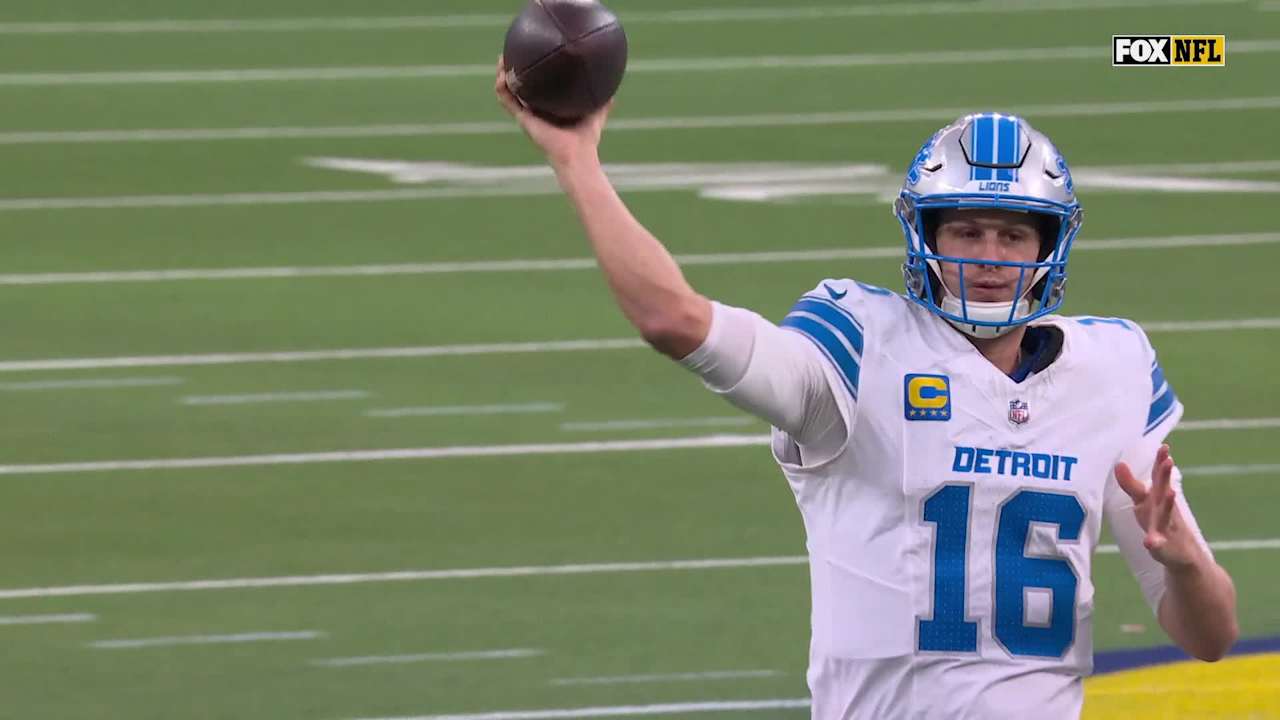 Detroit Lions quarterback Jared Goff's best throws from 3-TD game vs ...