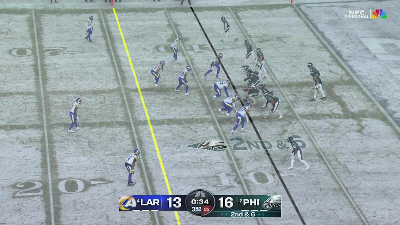 Can't-Miss Play: Safety! Los Angeles Rams cut Philadelphia Eagles' lead ...