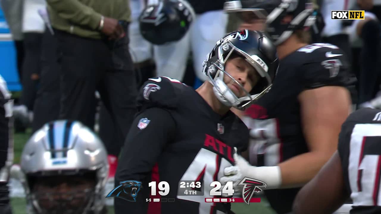 Atlanta Falcons kicker Zane Gonzalez extends Falcons lead to five with ...