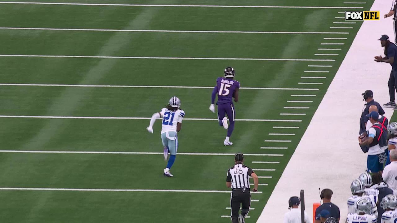 Can't-Miss Play: 56-yard pass! Baltimore Ravens quarterback Lamar ...