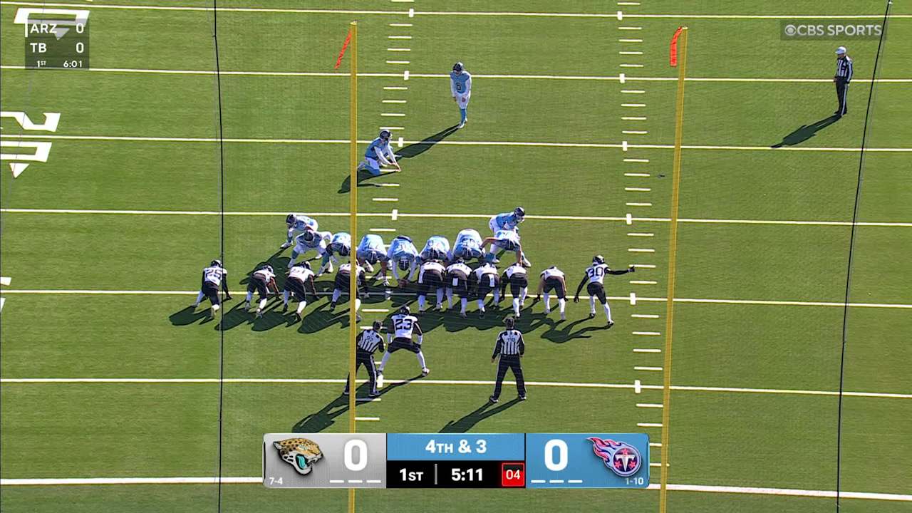 Tennessee Titans kicker Joey Slye's 28-yard field goal opens scoring in ...