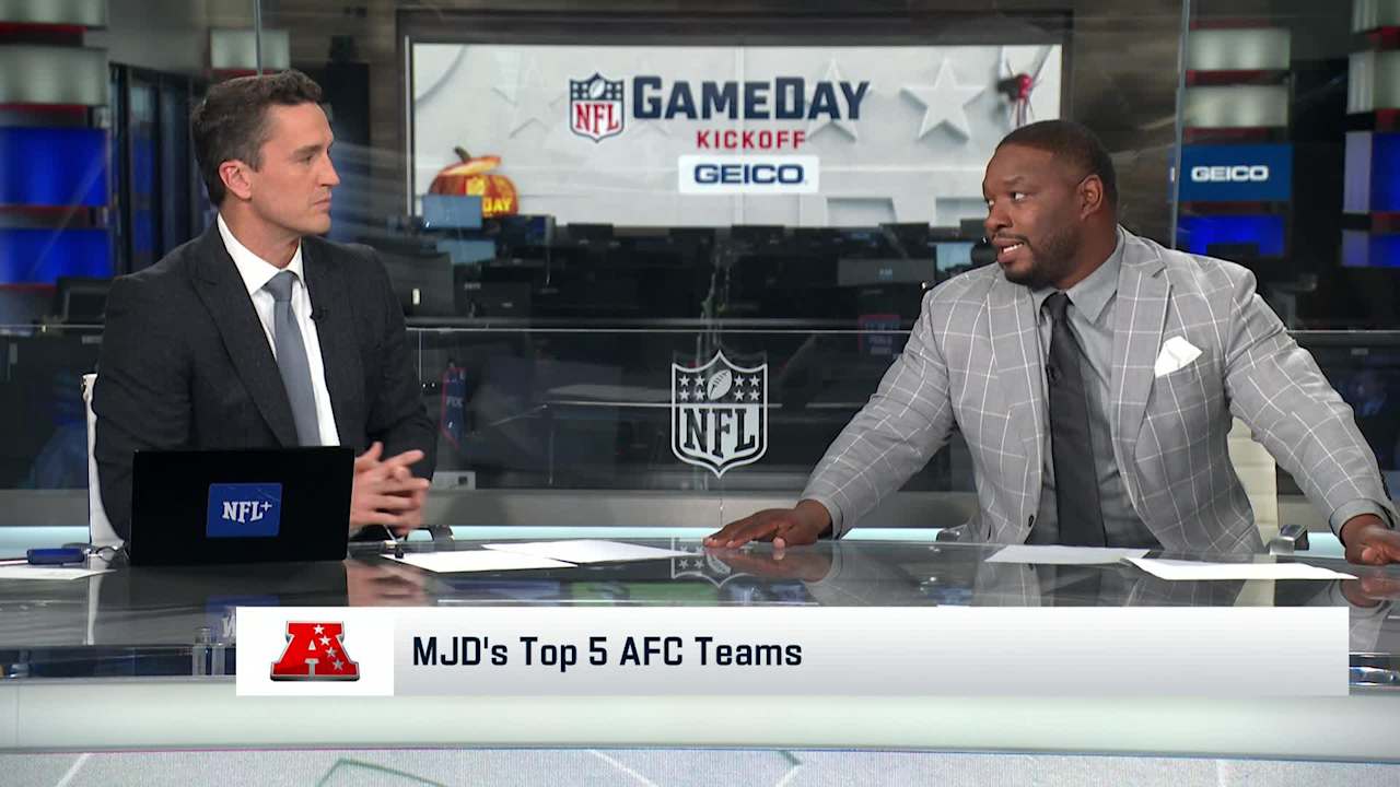 NFL Network analyst Maurice Jones-Drew's top 5 AFC teams | 'NFL GameDay ...