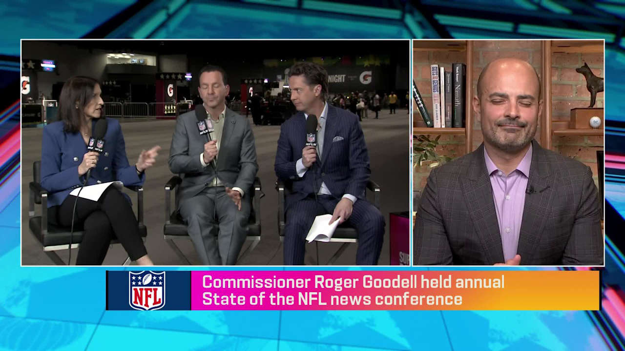 'The Insiders' react to NFL commissioner Roger Goodell's annual State ...