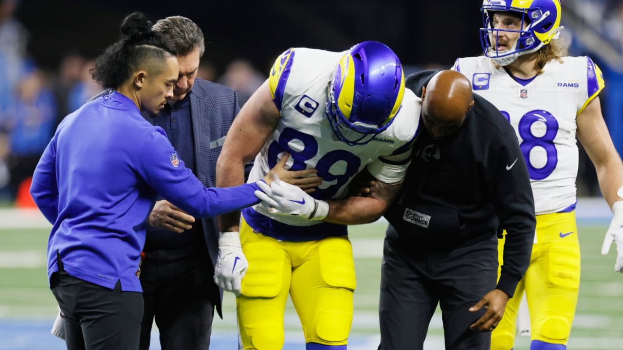 Rams TE Tyler Higbee tore ACL in Sunday's season-ending loss to Lions