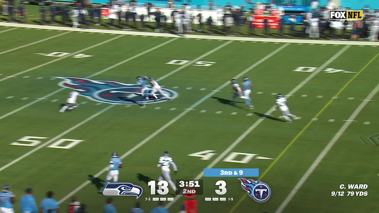 Tennessee Titans wide receiver James Proche's first catch of 2025 is a ...
