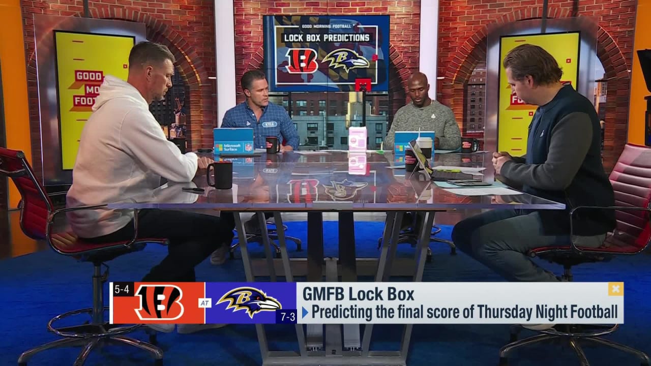 'GMFB' predicts final score of Cincinnati Bengals-Baltimore Ravens 'TNF ...