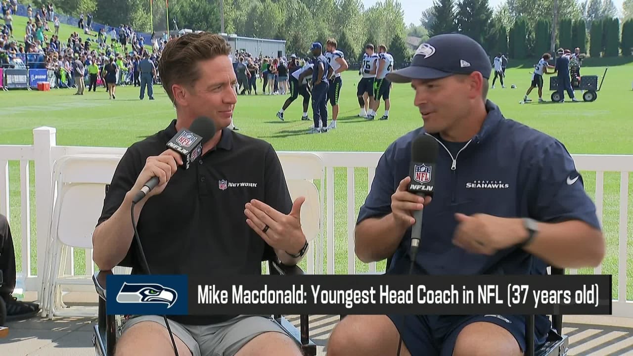 Seattle Seahawks head coach Mike Macdonald joins NFL Insider Tom ...