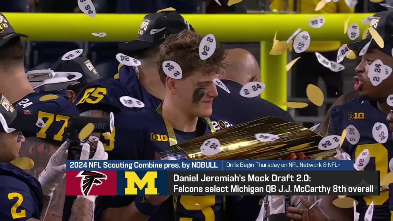 NFL Network analyst Bucky Brooks Michigan quarterback J.J. McCarthy is ...