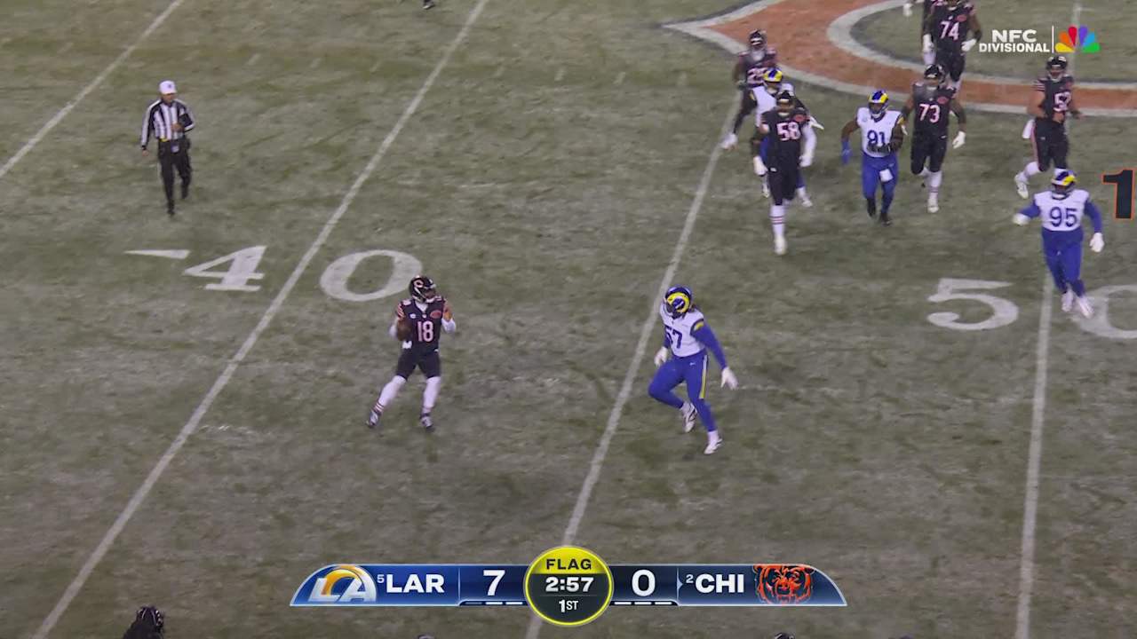 Chicago Bears quarterback Caleb Williams' 23-yard laser to rookie tight ...