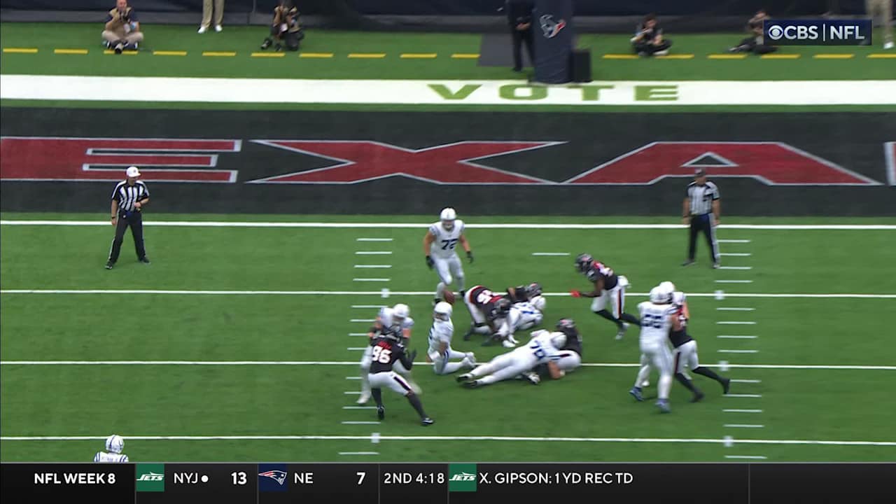 Houston Texans swarm Indianapolis Colts quarterback Anthony Richardson ...