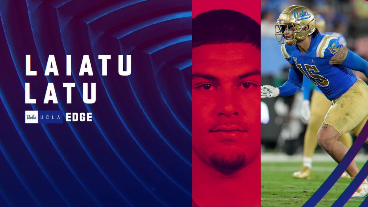 EDGE rusher Laiatu Latu's 2024 NFL Scouting Combine workout
