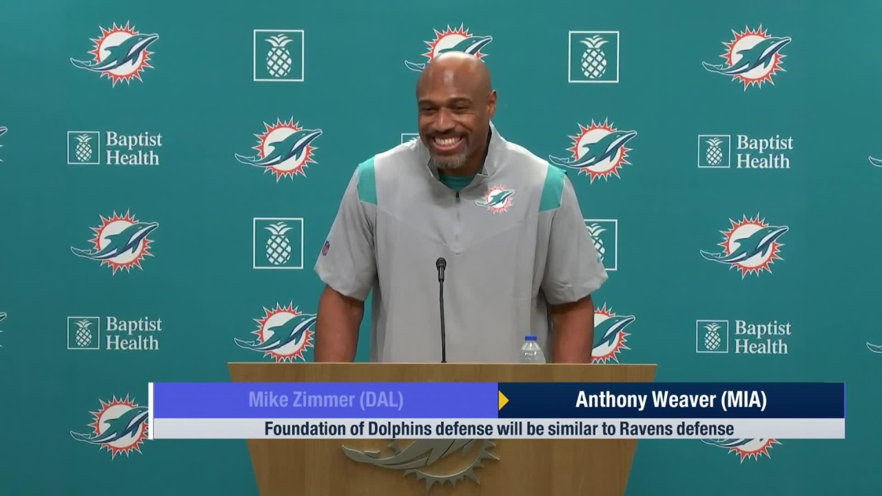 Anthony Weaver on opportunity of joining Miami Dolphins as defensive ...