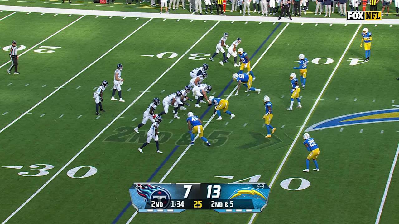 Los Angeles Chargers defensive tackle Poona Ford's powerful sack of ...